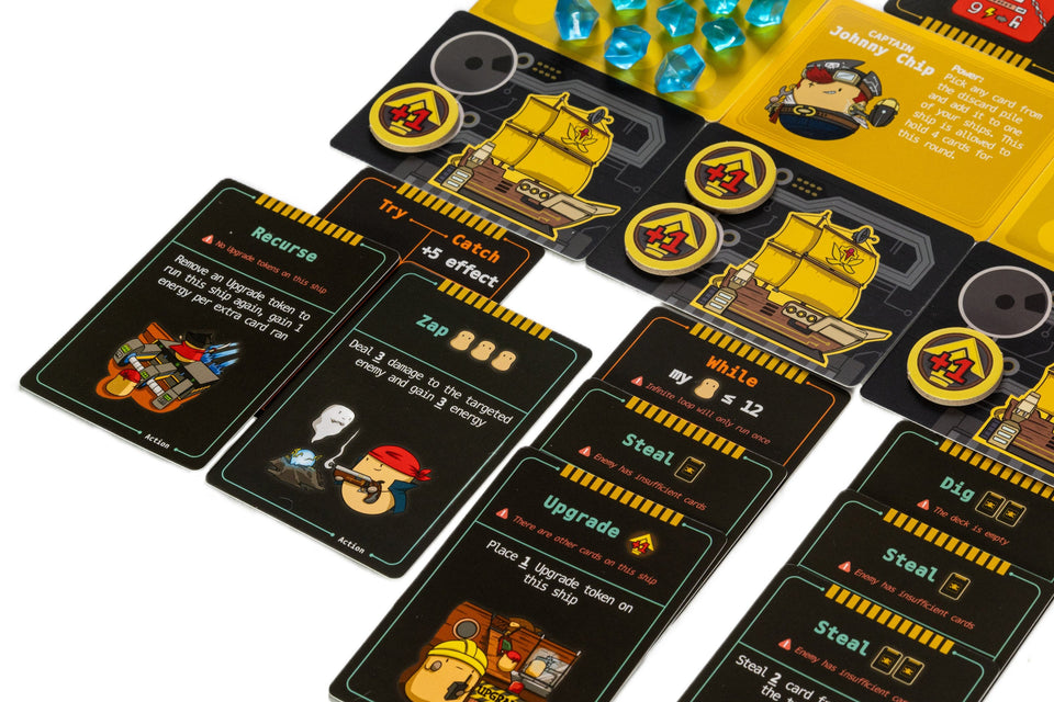 Computer Science Curriculum, Disguised as a Card Game. – Potato Pirates