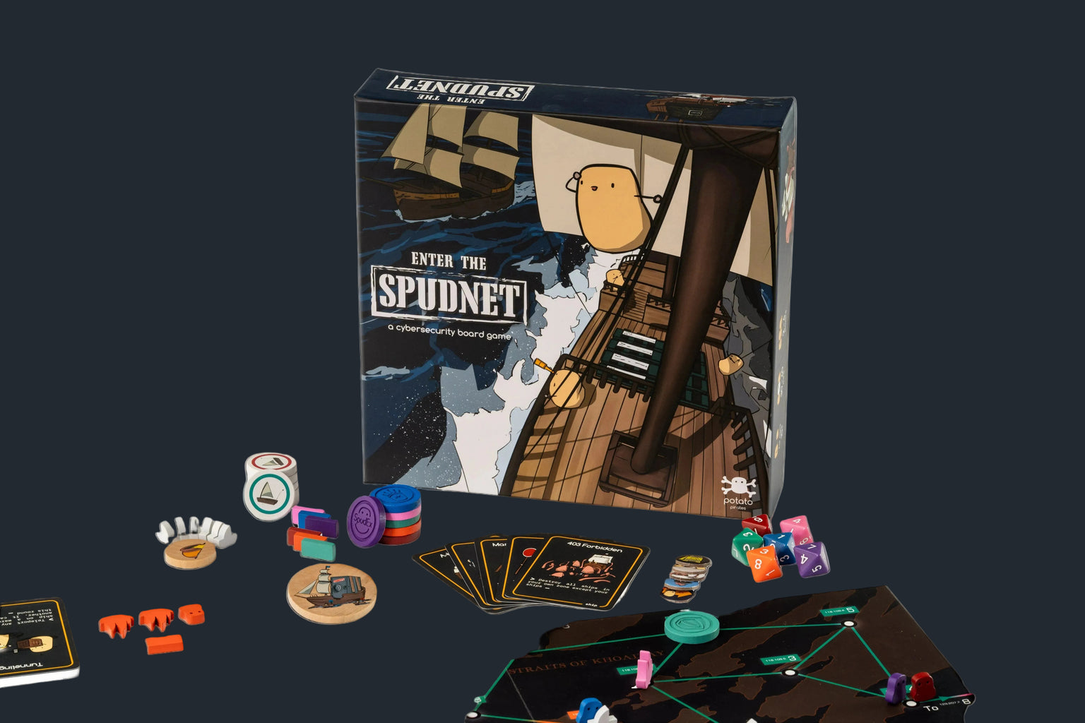 Potato Pirates 2: Enter The Spudnet | Cybersecurity Board Game | Best ...