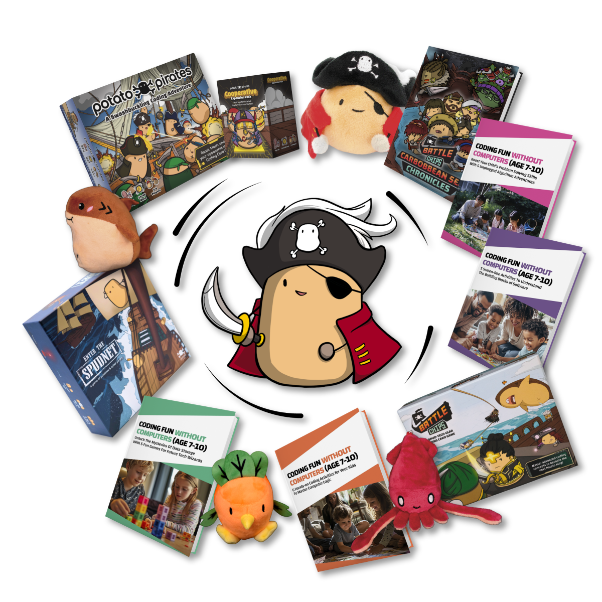 Potato Pirates | Computer Science Toys & Games