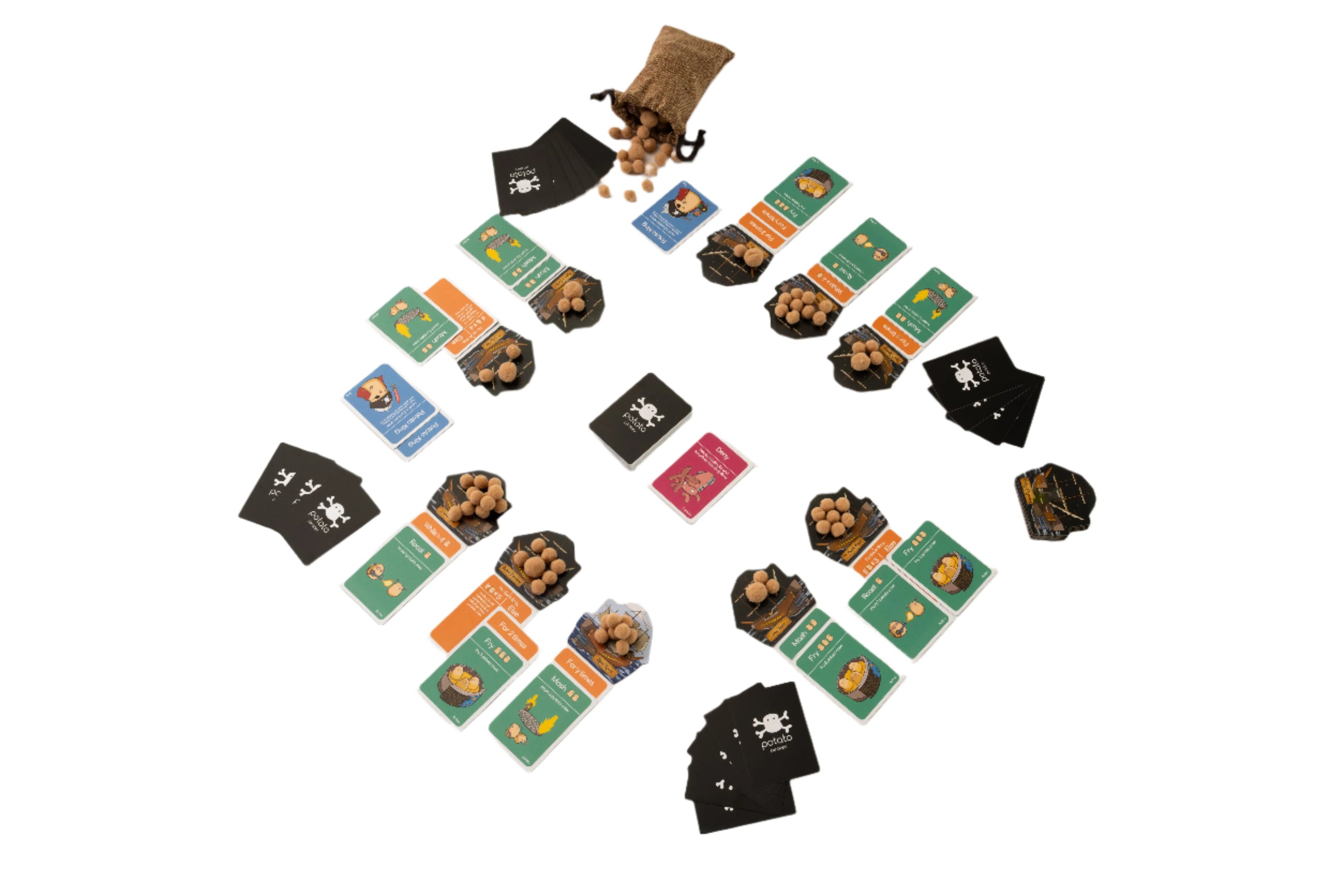 Potato Pirates Coding Card Game