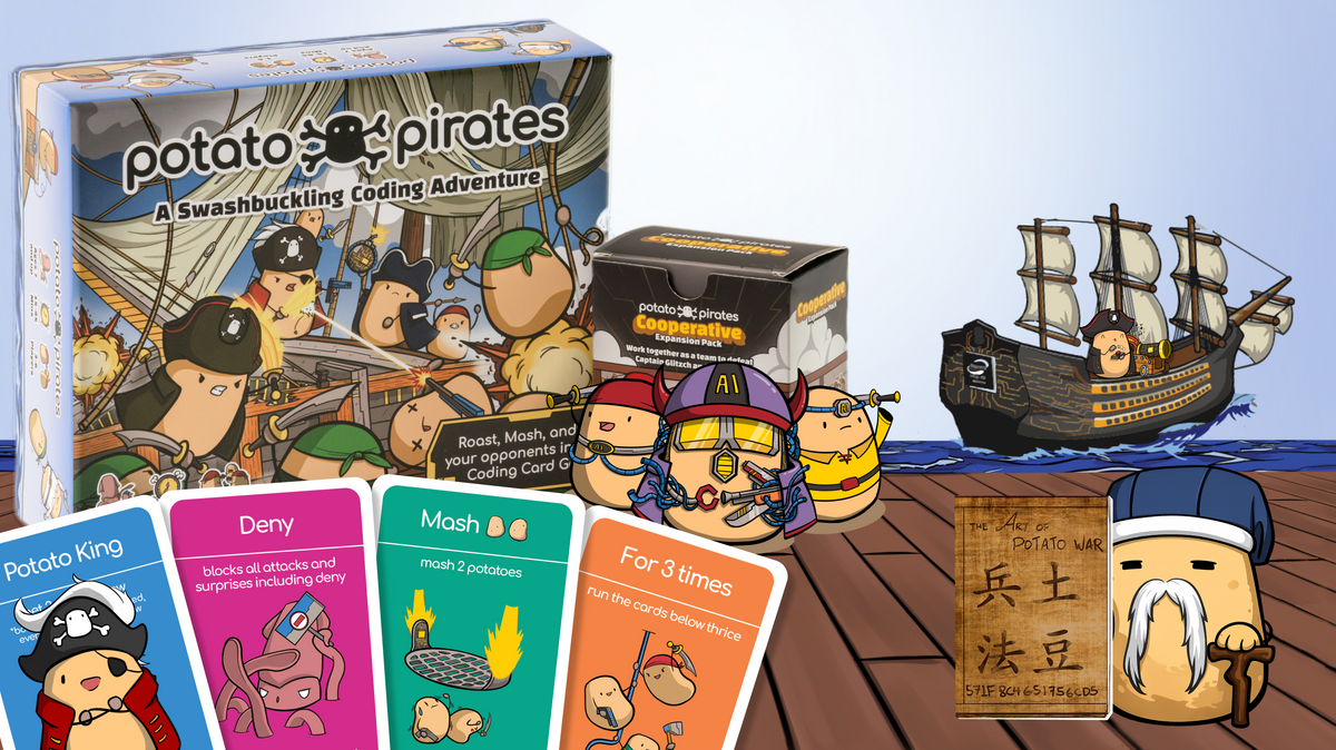 Computer Science Board Games & Toys – Potato Pirates