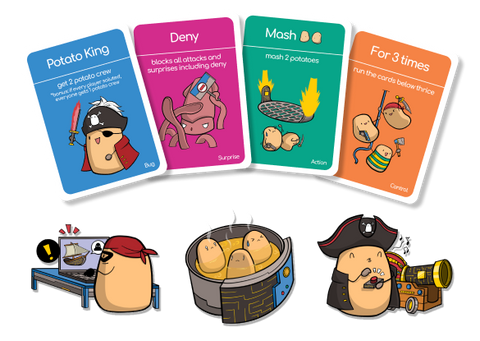 Potato Pirates | Best Games For Kids | Family Games