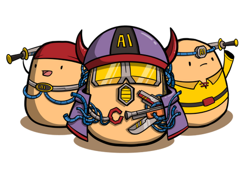 Potato Pirates | Best Games For Kids | Family Games